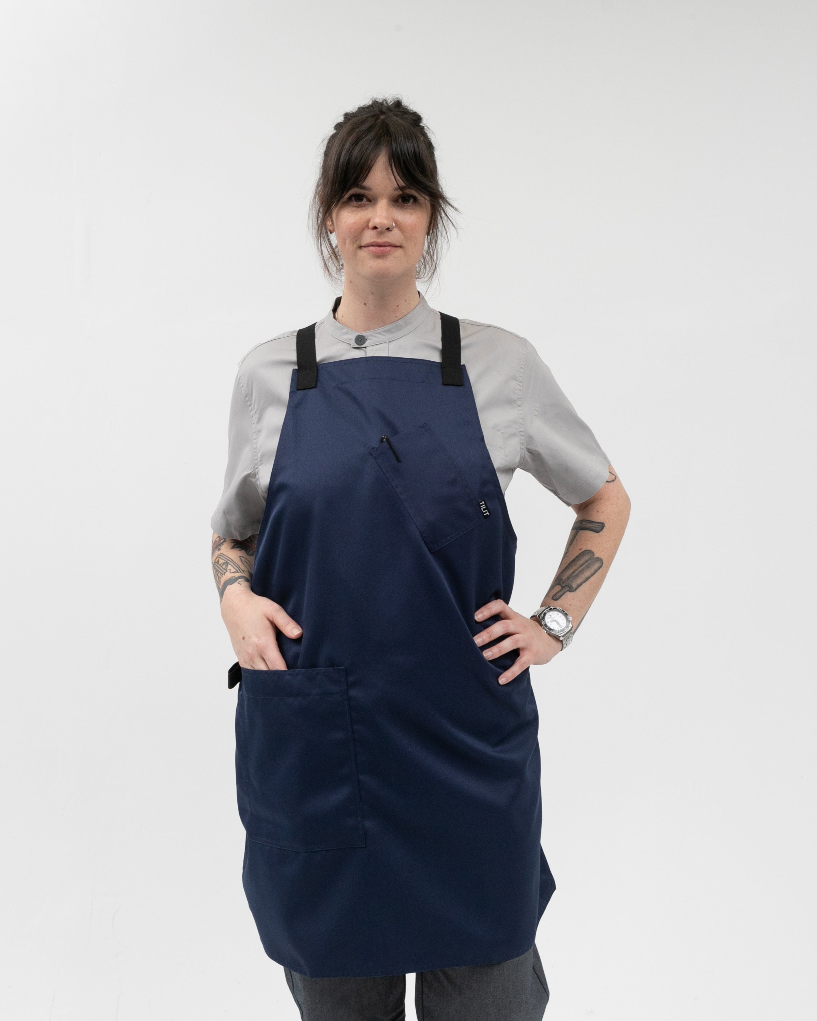 Utility Cross Back Apron – TILIT NYC