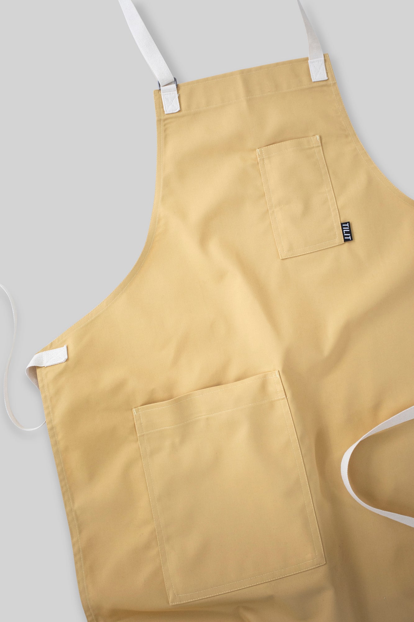 Antique Gold Wrinkle Free Apron | Gold Chef Aprons | TILIT